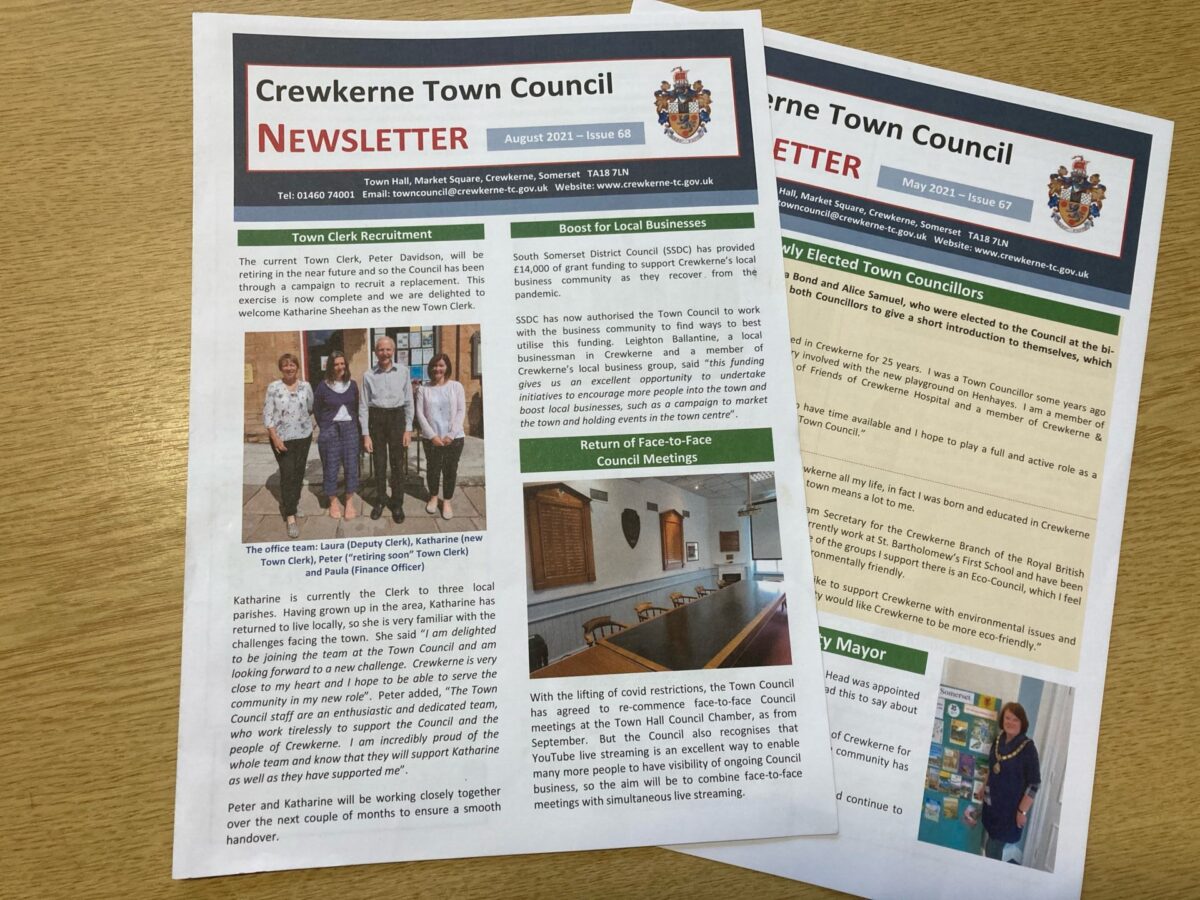 Newsletter - Crewkerne Town Council