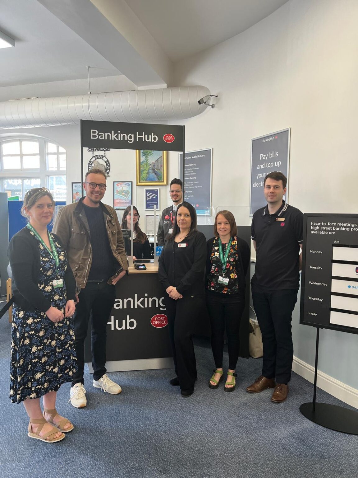 Banking Hub Now Open! - Crewkerne Town Council